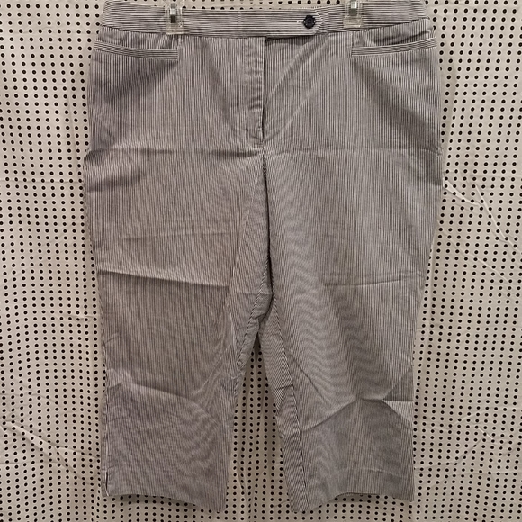 Studio Works | Pants & Jumpsuits | Pinstripe Capris 8 | Poshmark